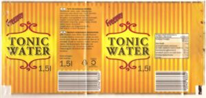 Drink Label: Tonic Water (Lidl Magyarország Bt., HungaryCol:HU-SODA-000045