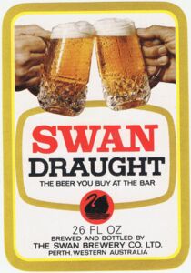 Drink Label: Swan Drought (Swan brewery co.ltd., AustraliaCol:AU-BEER ...