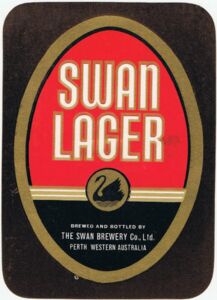 Drink Label: Swan Lager (Swan brewery co.ltd., AustraliaCol:AU-BEER-000272