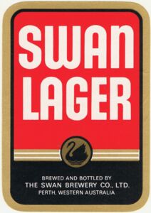 Drink Label: Swan Lager (Swan brewery co.ltd., AustraliaCol:AU-BEER-000275