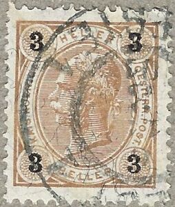 Stamp: Emperor Franz Joseph (Austria(Emperor Franz Joseph 1901/02) Mi ...