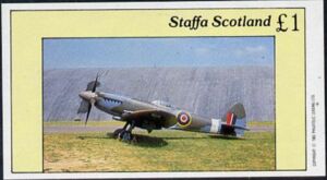 Stamp: Aircraft (Scotland, Staffa: Cinderella Stamps(WW2 Aircraft 1982 ...