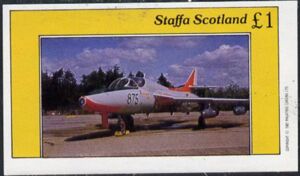 Stamp: Aircraft (Scotland, Staffa: Cinderella Stamps(Aircraft 1982) Col ...