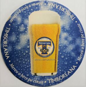 Posavasos de Cerveza: Timisoreana (Compania de Bere Romania, Rumanía ...