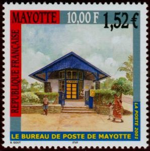 Selo: Post Office Mayotte (MayotteMi:YT 109,Sn:YT 157,Yt:YT 109,Sg:YT 142