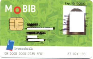 Transport Ticket: Mobib (STIB - MIVB, Belgium(Subscription cards) Col ...