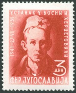 Stamp: Simo Solaja (1905-42), National Hero (Yugoslavia) (10th ...