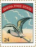 Stamp: Seagull (Nigeria: Cinderella Stamps(Biafra) Col:NG-BI 2011-03/1