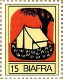 Stamp: Camping (Nigeria: Cinderella Stamps(Biafra) Col:NG-BI 2011-06/1