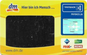 Functional Card: dm - Hier bin ich Mensch … (Payback, Germany, Federal ...