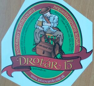 Drink Label: Drotar 15° (Pivovar Drotár, SlovakiaCol:SK-BEER-007797