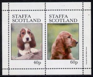 Stamp: Dogs (Scotland, Staffa: Cinderella Stamps(Dogs 1981) Col:GB-SF ...