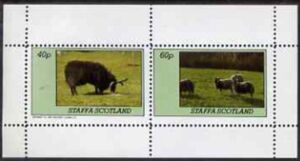 Stamp: Sheep (Scotland, Staffa: Cinderella Stamps(Sheep 1983) Col:GB-SF ...