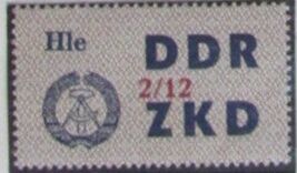 الطابع: Operation check list of ZKD for VVB-Halle (الجمهورية ...