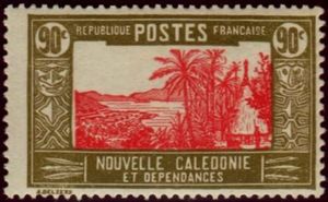 Stamp: Traditional Hut of Native Chief (New Caledonia(Local Motifs ...