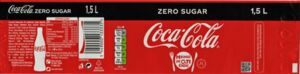 Drink Label: Coca-Cola zero sugar (Coca-Cola 3E Greece ABEE, GreeceCol ...