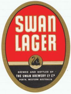 Drink Label: Swan Lager (Swan brewery co.ltd., AustraliaCol:AU-BEER-000277