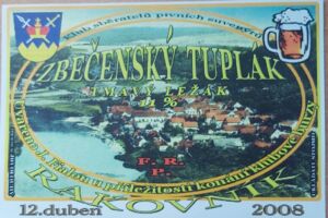 Drink Label: Zbecensky Tuplak Rakovnik (Mikropivovar Zachurčok Moravský ...