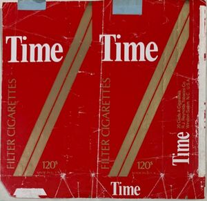 Cigarette Pack: Time 120s (United States of AmericaCol:US-CT-0401