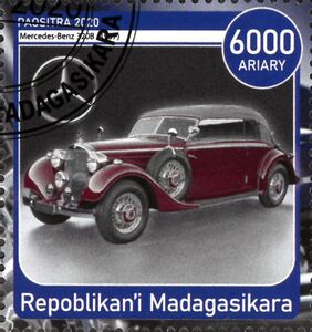 Stamp: Mercedes-Benz 320B (Madagascar: Illegal Stamps(Cars (2020)) Col ...