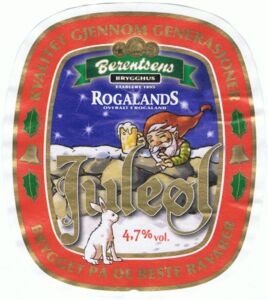Drink Label: Juleøl (Berendsen, NorwayCol:NO-BEER-000596