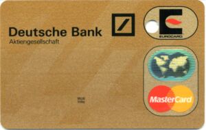Bank Card: Deutsche Bank Eurocard (Deutsche Bank, Germany, Federal ...