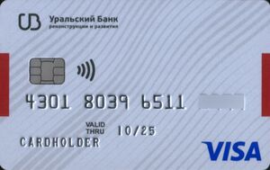 Bank Card: UB Card for Business (Ural Bank of Reconstruction and ...