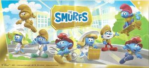 Meal Toy: Papa Smurf as Pilot (Kinder Surprise, Europe(Kinder - Smurfs ...