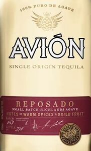 Drink Label: Avión Reposado (Tequila Avión, MexicoCol:MX-TEQUI-000039