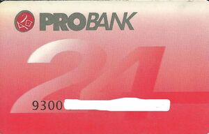 Bank Card: PROBANK (d) (Probank A.E., GreeceCol:GR-GM-0039.04