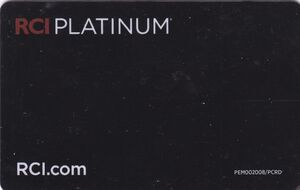 Functional Card: RCI Platinum (Tourism, Spain(RCI) Col:ES-RCI-003