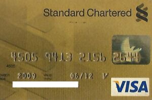 Bank Card: Standard Chartered (Standard Chartered Bank, Sri LankaCol:LK ...