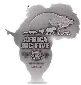 Coin: 5,000 CFA Francs (Africa Big Five) (Chad) (1970~Today ...