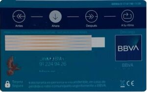 Tarjeta de Banco: BBVA Visa Débito (Banco Bilbao Vizcaya Arg ...
