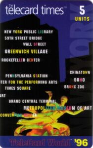 Phonecard: TeleCard World Expo '96, New York - Telecard Times (Cable ...