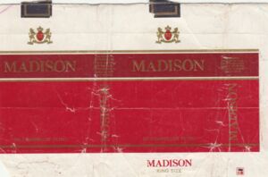 Cigarette Pack: Madison (GuatemalaCol:GT-CT-0013