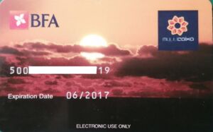 Bank Card: Bfa (BFA, Angola) Col:AO-GM-0001