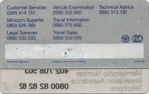 Functional Card: RAC Breakdown Assistance (Car Assistance and Auto ...