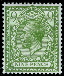 Stamp: King George V (United Kingdom of Great Britain & Northern ...