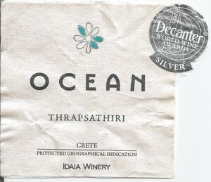 Drink Label: Ocean (Idaia Winery, GreeceCol:GR-WINE-002417
