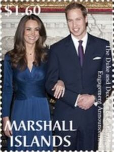 Stamp: The Duke and Duchess of Cambridge Engagement Announcement ...