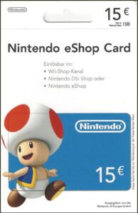 Geschenkkarte: Nintendo eShop Card (Nintendo, Deutschland ...
