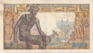 Banknote: 1,000 Francs (France(1941-1950 Issue) Wor:P-102.16