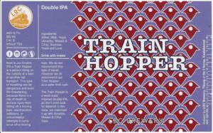 Drink Label: Train Hopper Double IPA (LOC Brewery, NetherlandsCol:NL ...