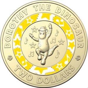 Coin: 2 Dollars (The Wiggles & Friends - Dorothy the Dinosaur ...