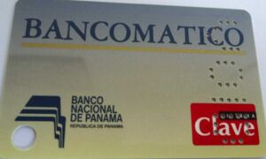 Bank Card: Bancomatico (Banco Nacional, PanamaCol:PA-GM-0004