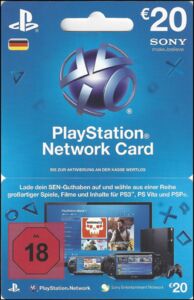 Geschenkkarte: PlayStation Network Card (PlayStation, Deutschland ...
