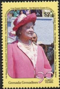 Stamp: Elizabeth the Queen Mother (Grenada Grenadines(Queen Mother ...