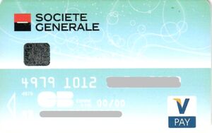 Bank Card: V Pay (Societe Generale, FranceCol:FR-VP-0002