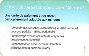 Bank Card: V Pay (Societe Generale, FranceCol:FR-VP-0002